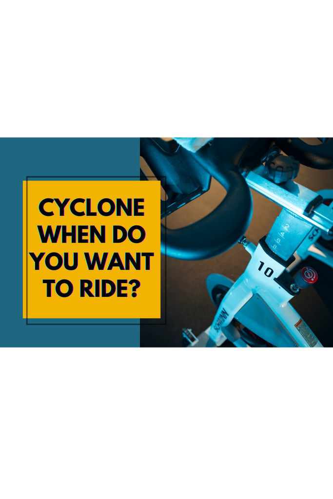 The Warm Up, The Kick Off & The Pilot Project! – Cyclone Spin Studio