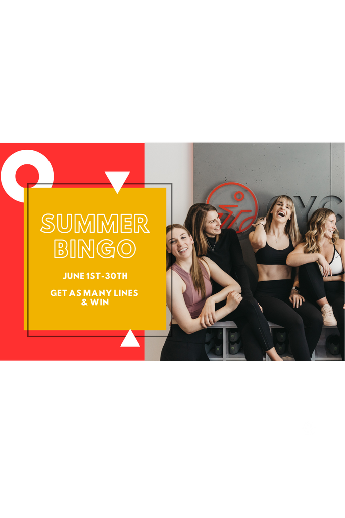 Get Ready for Summer BINGO! – Cyclone Spin Studio