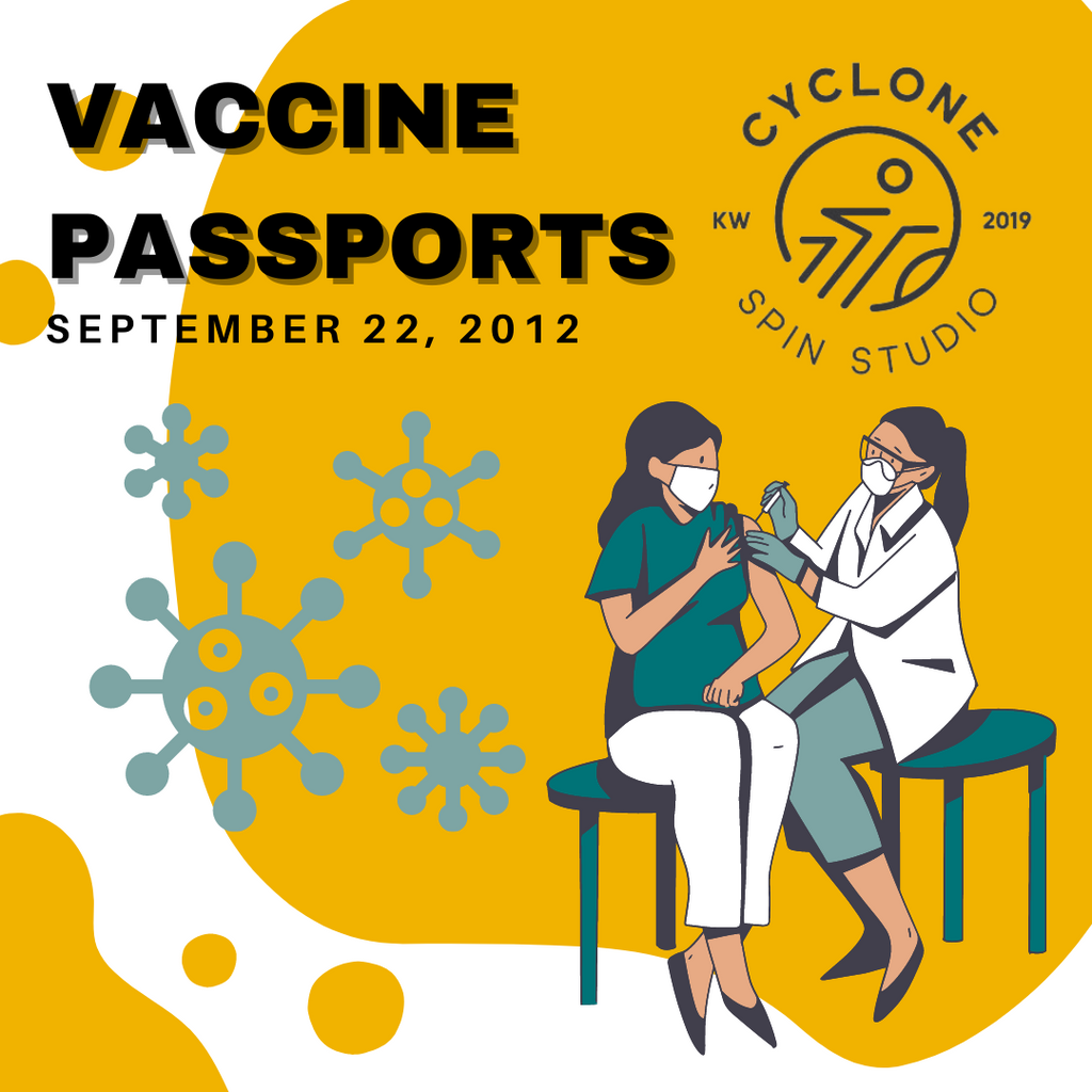 Our Vaccine Passport Procedure – Cyclone Spin Studio